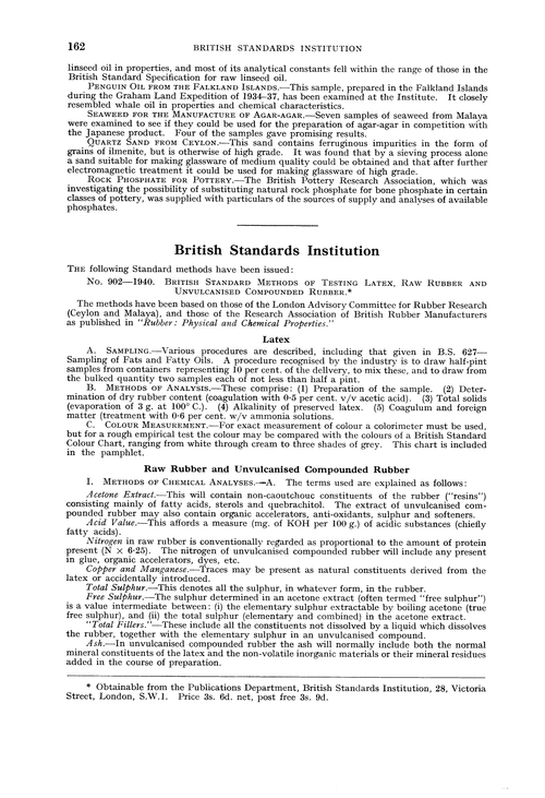 British Standards Institution - Analyst (RSC Publishing)