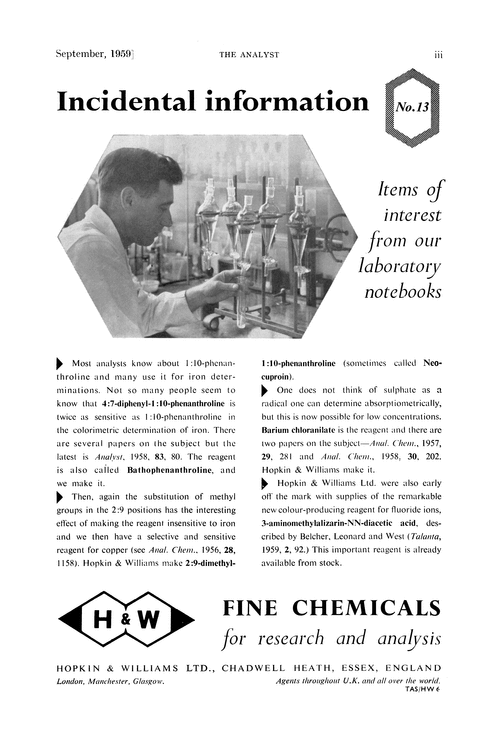 Front matter - Analyst (RSC Publishing)