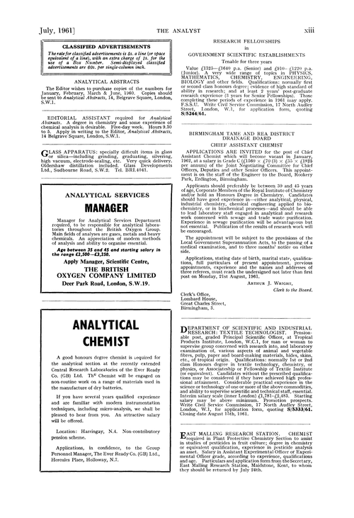 Back matter - Analyst (RSC Publishing)