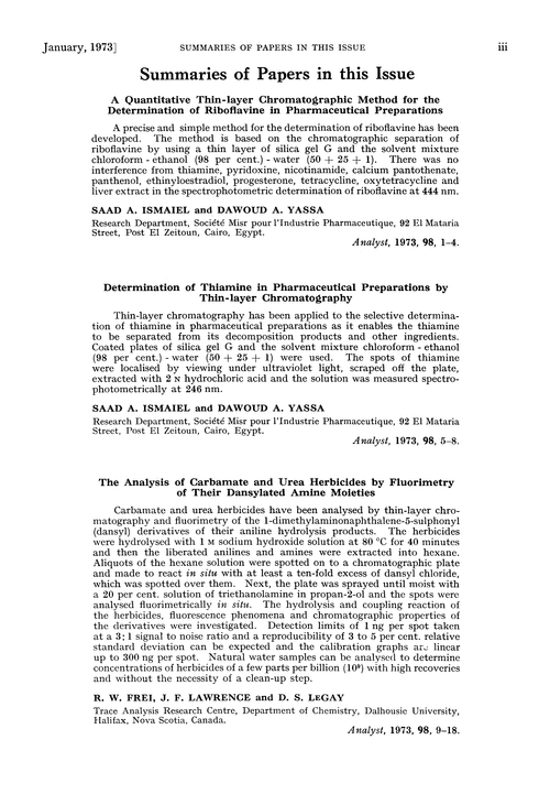 Front matter - Analyst (RSC Publishing)