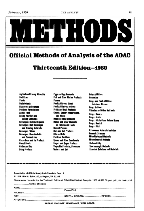 Front matter - Analyst (RSC Publishing)