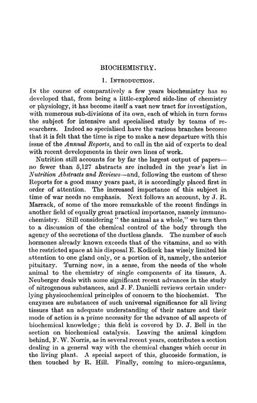 Biochemistry - Annual Reports on the Progress of Chemistry (RSC Publishing)