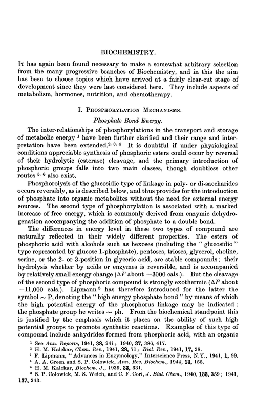 Biochemistry - Annual Reports on the Progress of Chemistry (RSC Publishing)