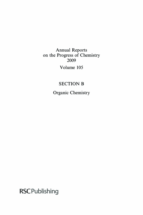 Contents - Annual Reports Section "B" (Organic Chemistry) (RSC Publishing)