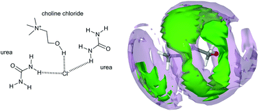 Liquid structure of the choline chloride-urea deep eutectic solvent ...