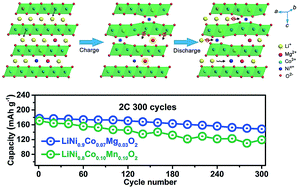 Stabilizing nickel-rich layered oxide cathodes by magnesium doping for rechargeable lithium-ion ...