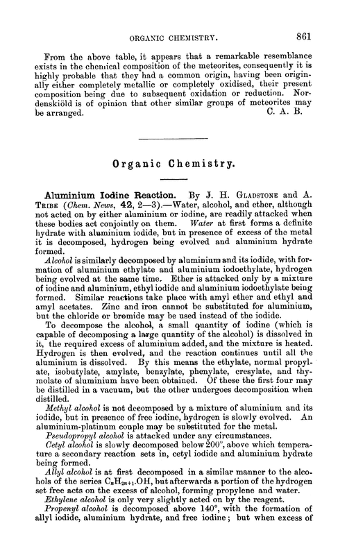 Organic chemistry - Journal of the Chemical Society, Abstracts (RSC ...