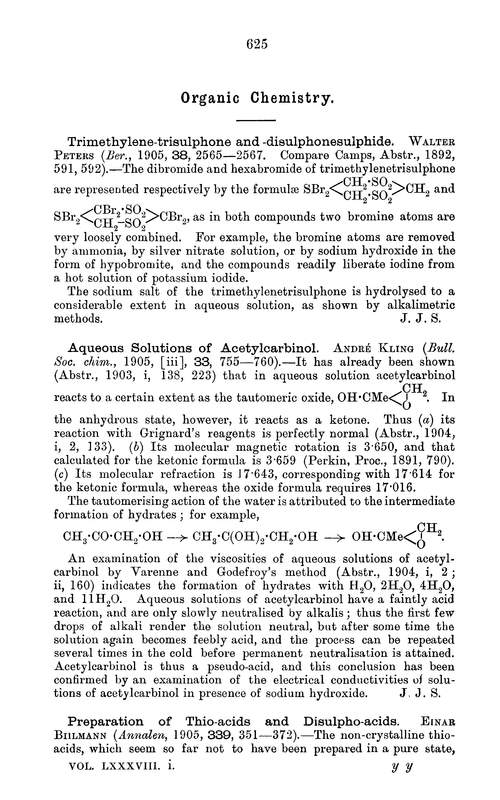Organic chemistry - Journal of the Chemical Society, Abstracts (RSC ...
