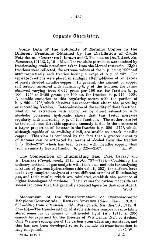 Organic chemistry - Journal of the Chemical Society, Abstracts (RSC ...