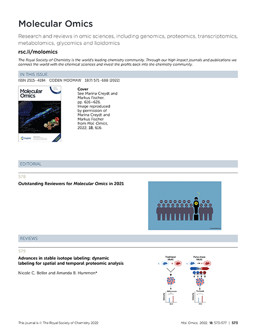 Contents list - Molecular Omics (RSC Publishing)