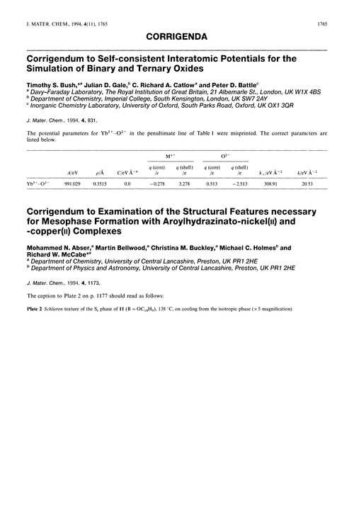 Corrigenda - Journal of Materials Chemistry (RSC Publishing)