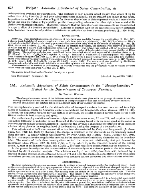 141. Automatic adjustment of solute concentration in the “moving ...