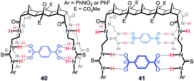 Conformationally preorganised hosts for anions using norbornane and ...