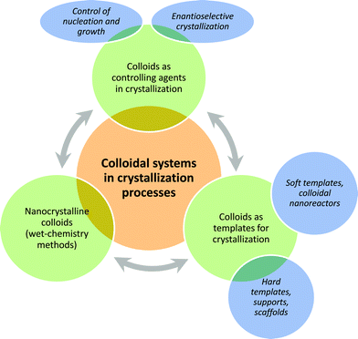 Colloidal systems for crystallization processes from liquid phase ...