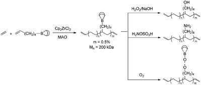 Synthesis of functional ‘polyolefins’: state of the art and remaining ...