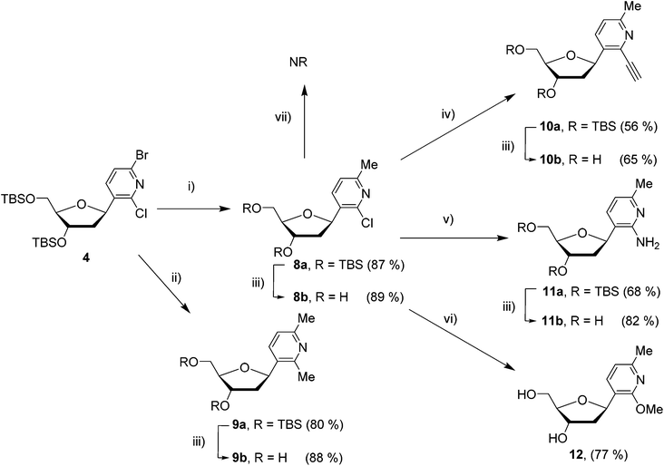 Synthesis of 2,6-disubstituted pyridin-3-yl C -2′-deoxyribonucleosides ...