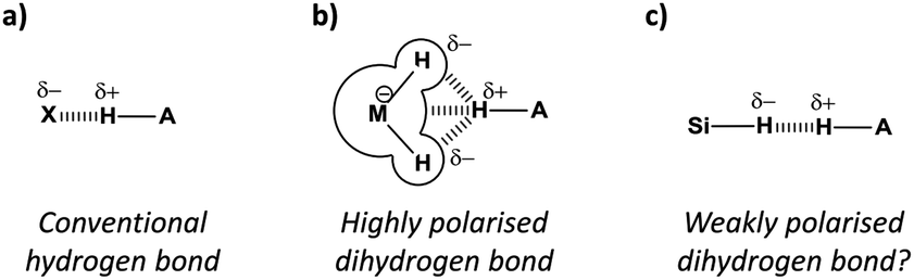 Can non-polar hydrogen atoms accept hydrogen bonds? - Chemical ...