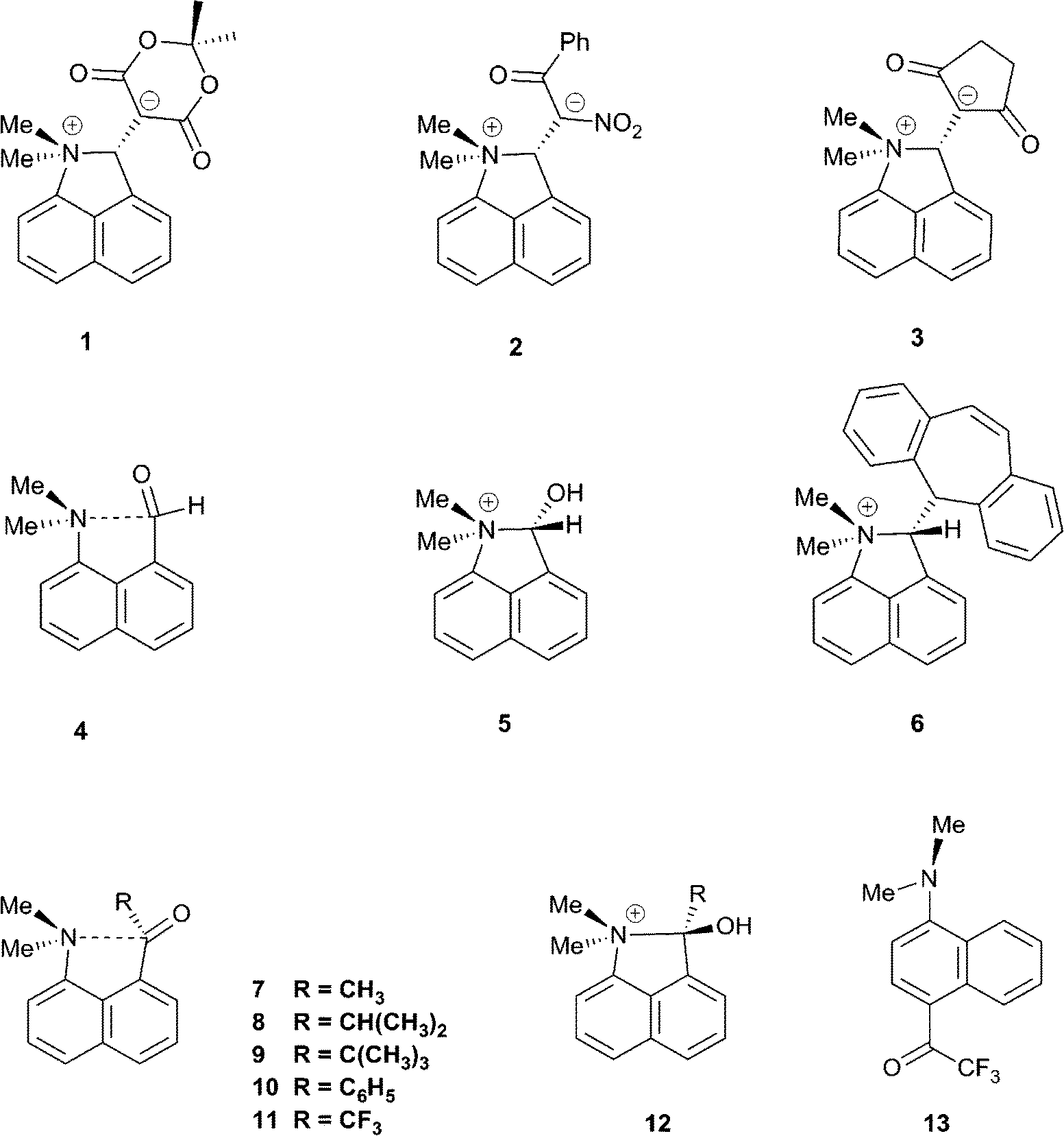 O - vs. N -protonation of 1-dimethylaminonaphthalene-8-ketones ...