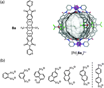 Self-assembled coordination cages based on banana-shaped ligands ...