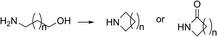 Amino-alcohol cyclization: selective synthesis of lactams and cyclic ...