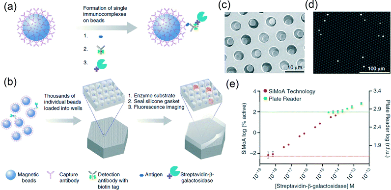 Integrated lab-on-chip biosensing systems based on magnetic particle ...