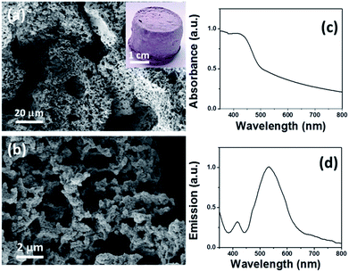 Hierarchically porous π-conjugated polyHIPE as a heterogeneous ...