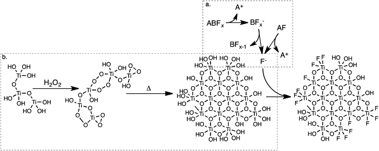 XPS and NEXAFS study of fluorine modified TiO 2 nano-ovoids reveals ...