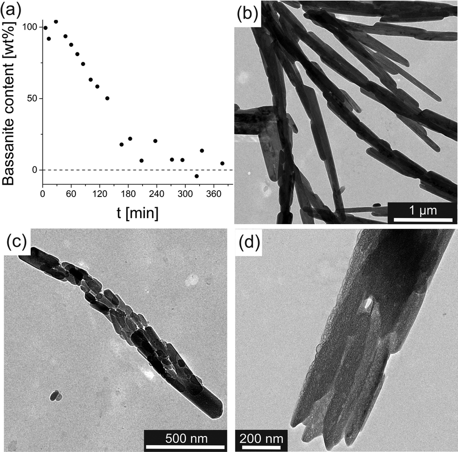 A simple strategy for the synthesis of well-defined bassanite nanorods ...