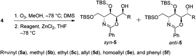 Chirality extension of an oxazine building block en route to total syntheses of ...