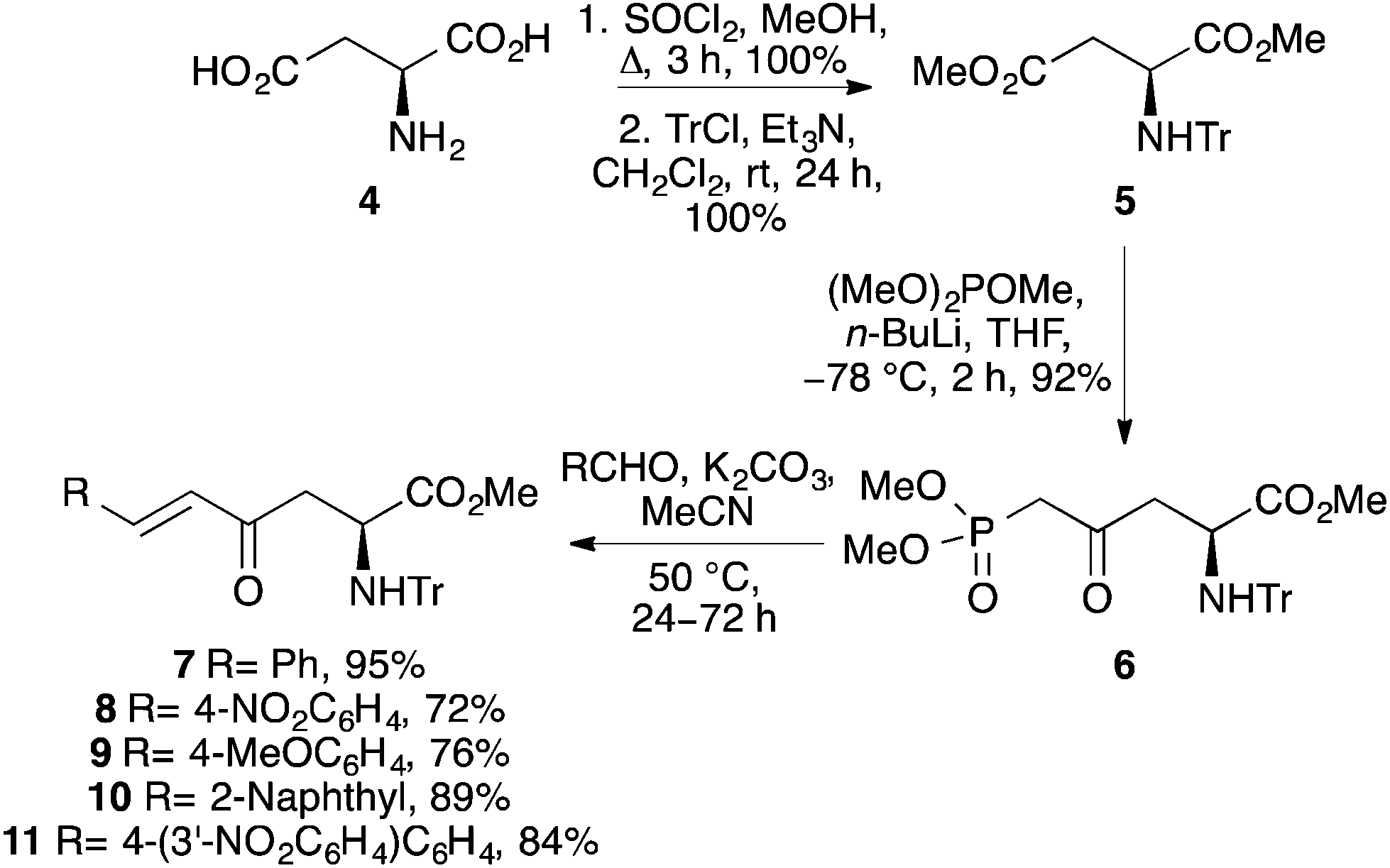 Synthesis of pyrazole containing α-amino acids via a highly ...