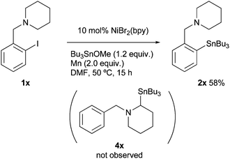 A Sn atom-economical approach toward arylstannanes: Ni-catalysed ...