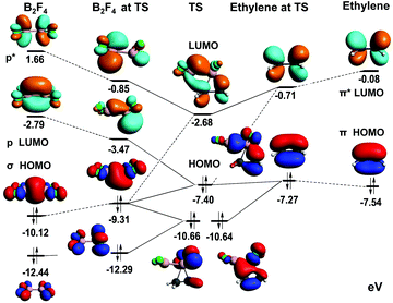 Origins of observed reactivity and specificity in the addition of B 2 ...