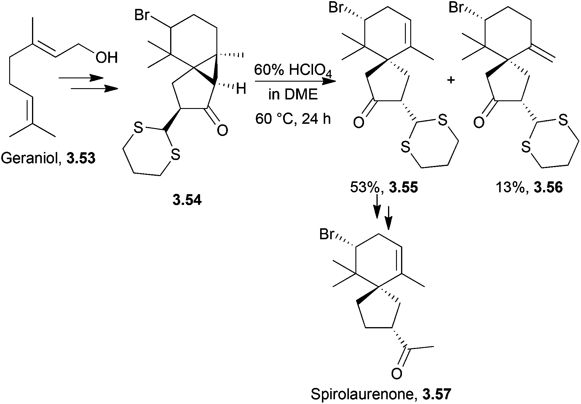 Total syntheses of natural products containing spirocarbocycles ...