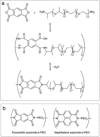 Redox-active polyimide–polyether block copolymers as electrode ...