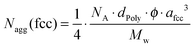 Studying the concentration dependence of the aggregation number of a ...