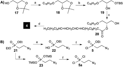 Synthesis of glycosylphosphatidylinositol (GPI)-anchor glycolipids bearing unsaturated lipids ...