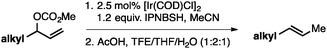 Chemo- and regioselective reductive transposition of allylic alcohol ...