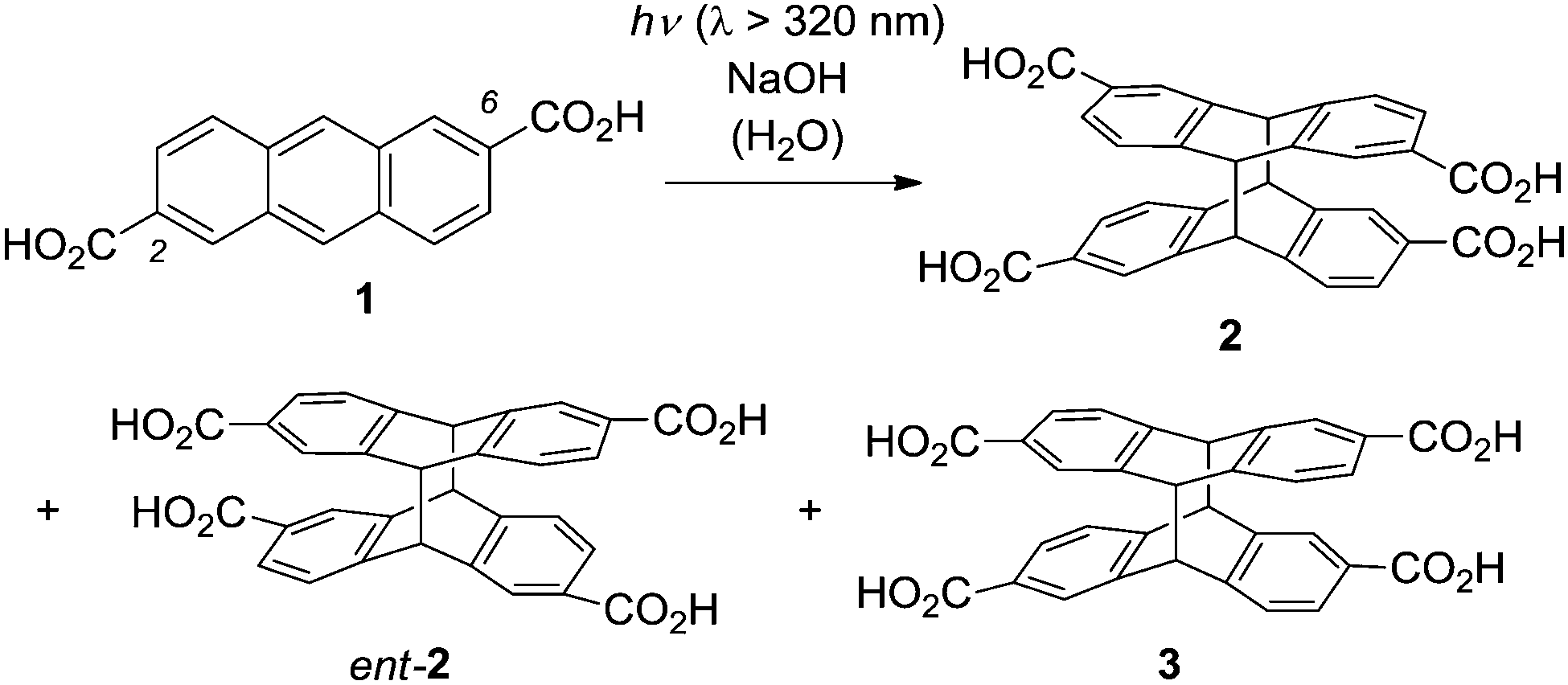 Enantioselective [4+4] photodimerization of anthracene-2,6-dicarboxylic ...
