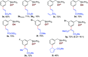 Sequential meta -C–H olefination of synthetically versatile benzyl ...