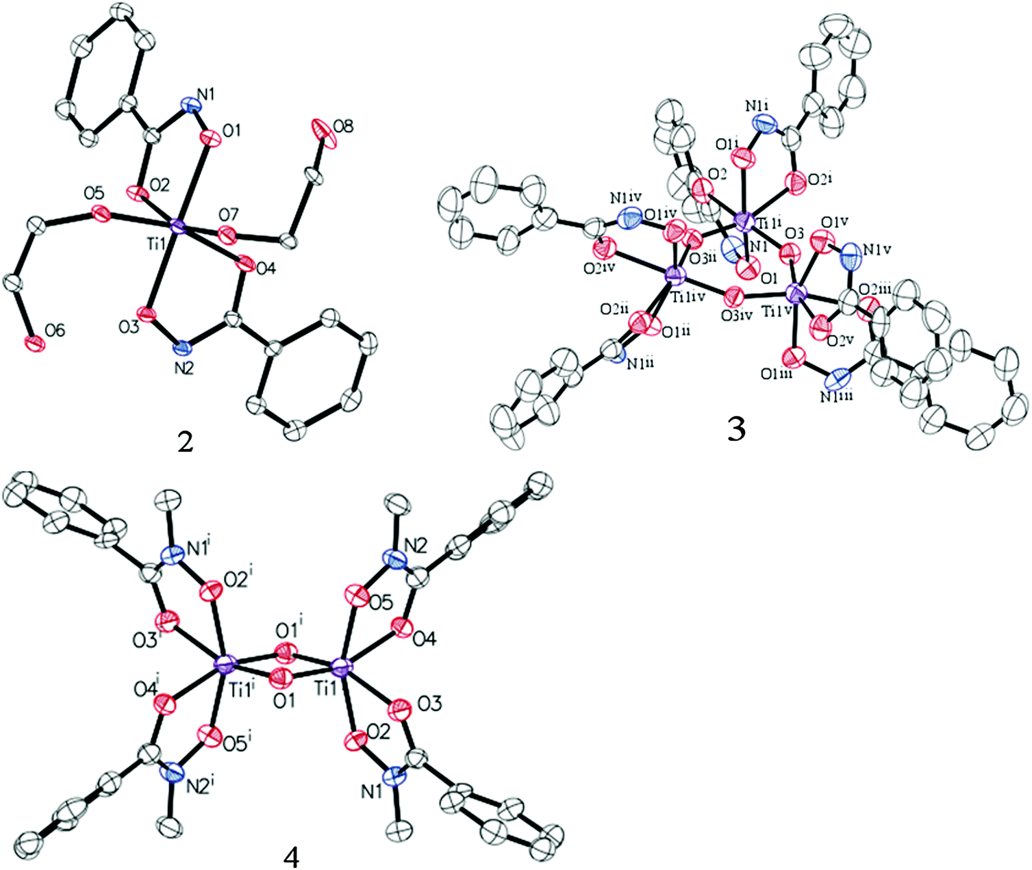 Molecular titanium–hydroxamate complexes as models for TiO 2 surface ...