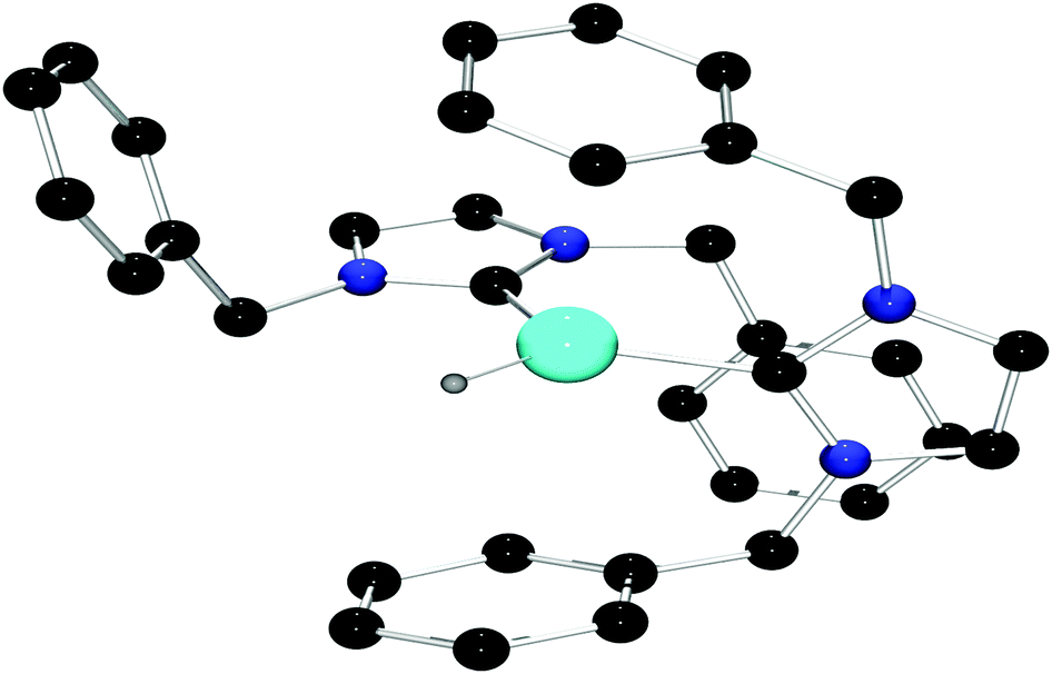 Cationic aluminum hydride complexes: reactions of carbene–alane adducts ...