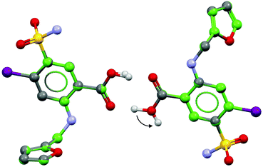 Furosemide's one little hydrogen atom: NMR crystallography structure ...