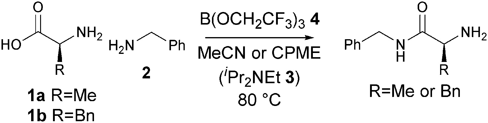 Direct amidation of unprotected amino acids using B(OCH 2 CF 3 ) 3 ...