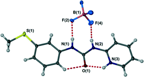Anion hydrogen bonding from a ‘revealed’ urea ligand - CrystEngComm ...