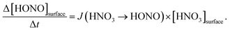 Investigations on HONO formation from photolysis of adsorbed HNO 3 on ...