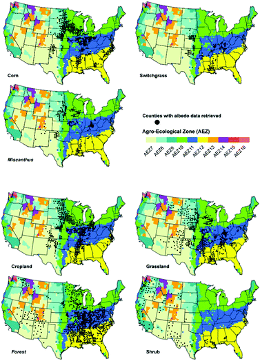 Consideration of land use change-induced surface albedo effects in life ...