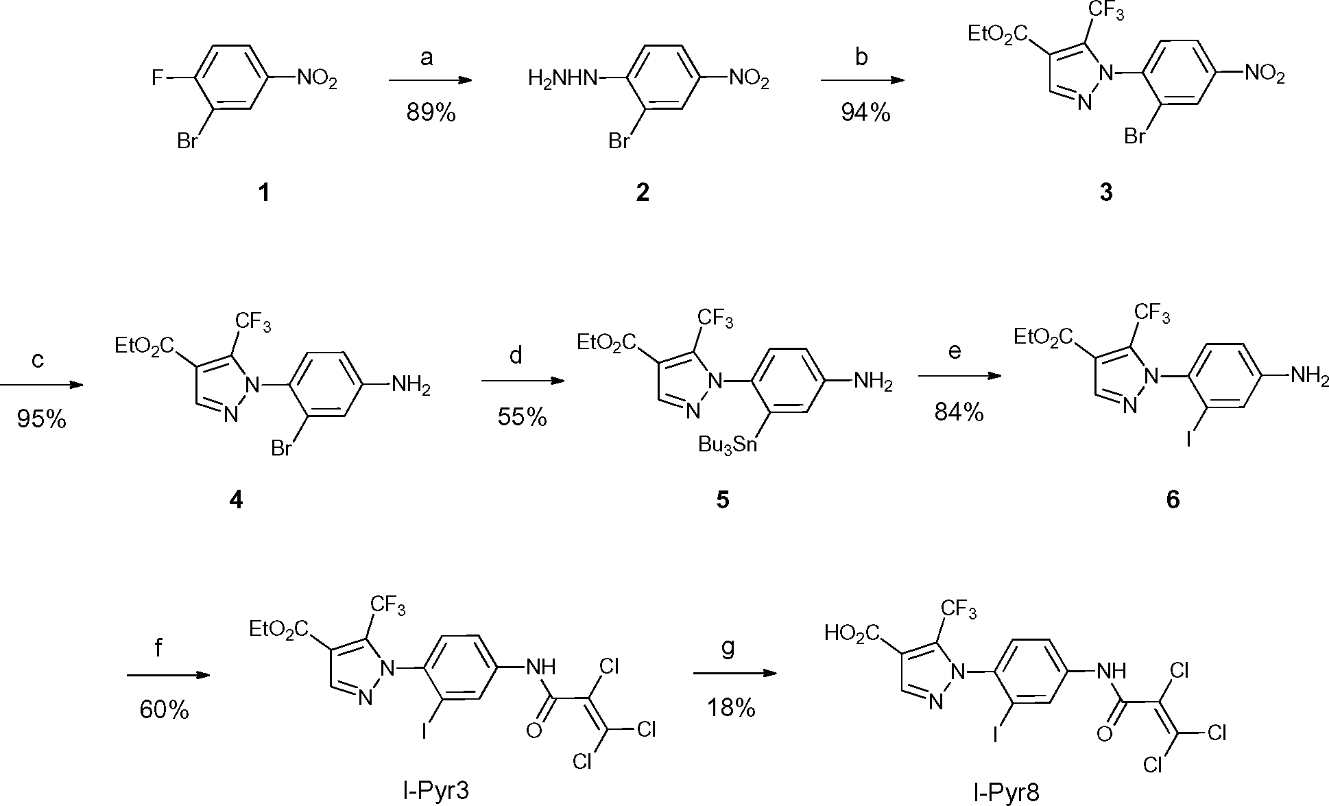 Synthesis of radioiodinated probes to evaluate the biodistribution of a ...