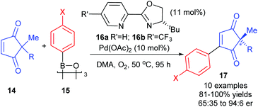 Enantioselective oxidative boron Heck reactions - Organic ...