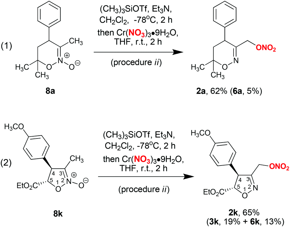 Metal-assisted addition of a nitrate anion to bis(oxy)enamines. A ...