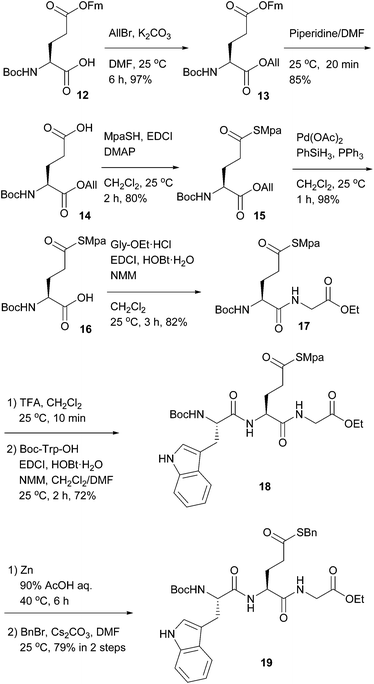 α-Methylphenacyl thioesters as convenient thioacid precursors - Organic ...